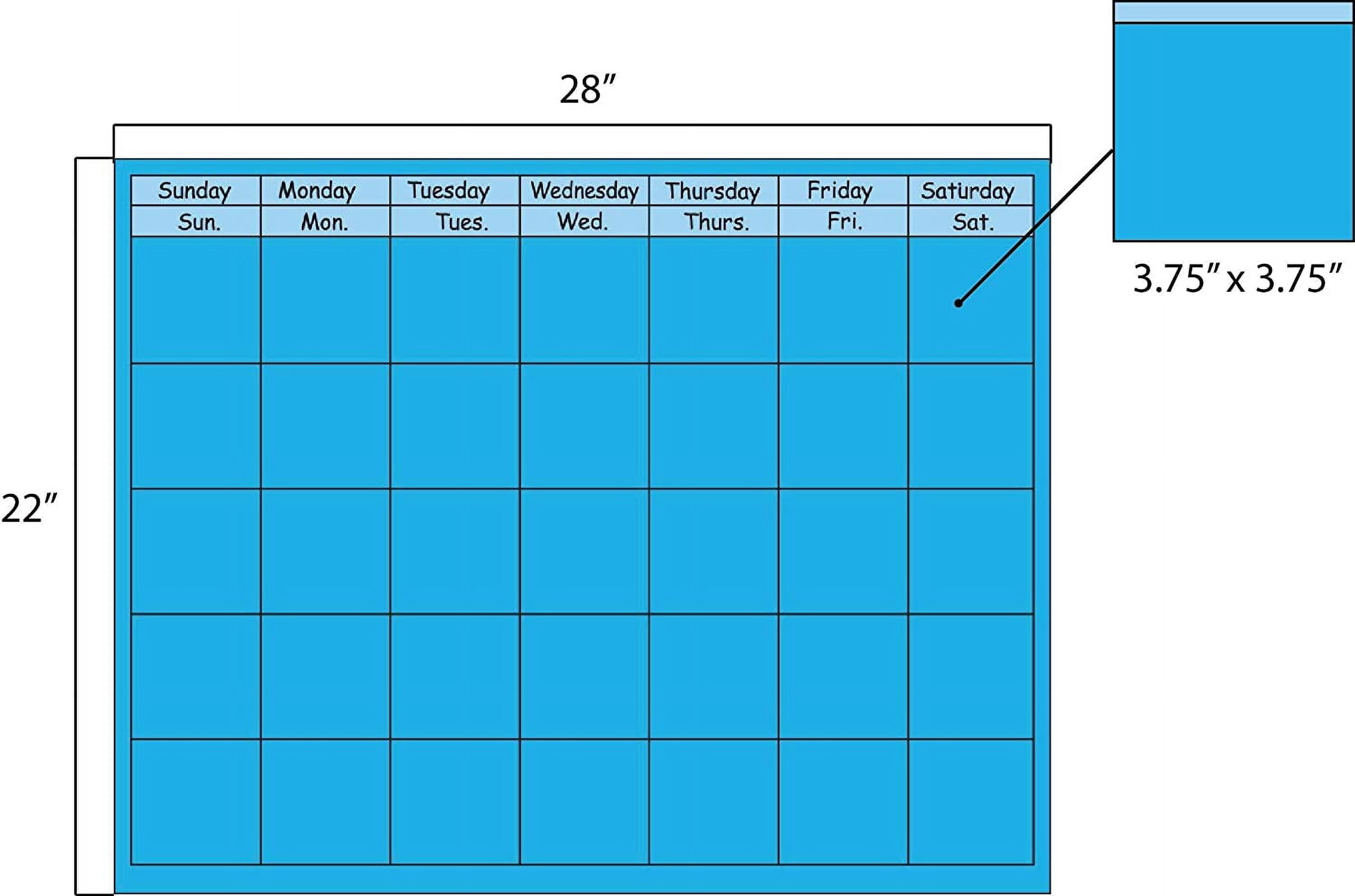 Horizontal Calendars Set of 12 White - Walmart.com