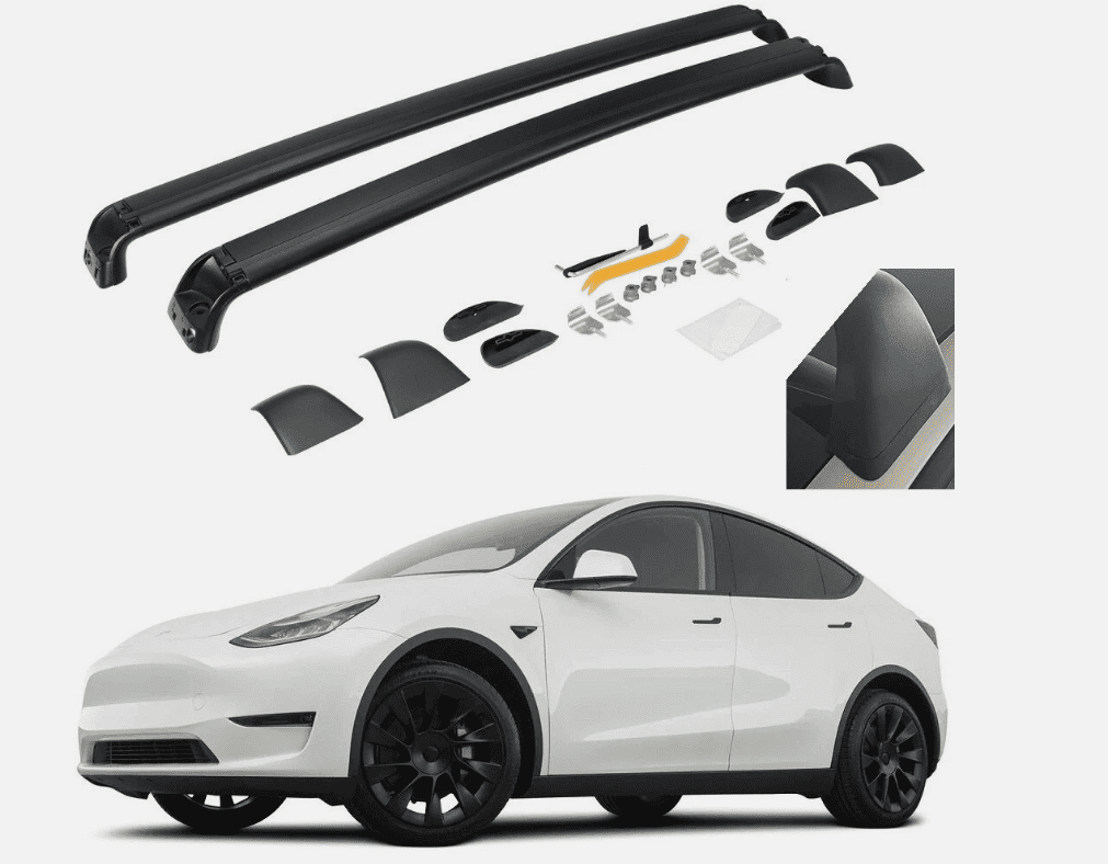 Horizontal Car Roof Rack Cross Bars Rail Carrier Rooftop Luggage Spare ...