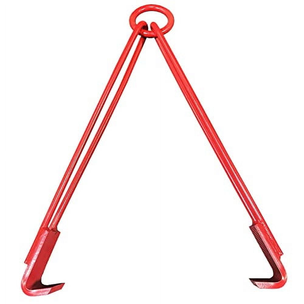 Horizontal Drum Lifting Hook, 1100 lb. Cap, 55 Gal Drum Capacity, Pake ...