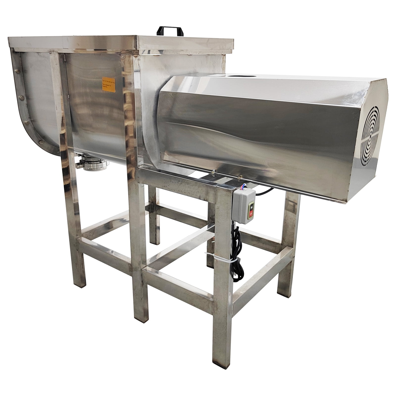 Horizontal Dry and Wet Mixer 304 Stainless Steel Spiral Mixer for Feed ...