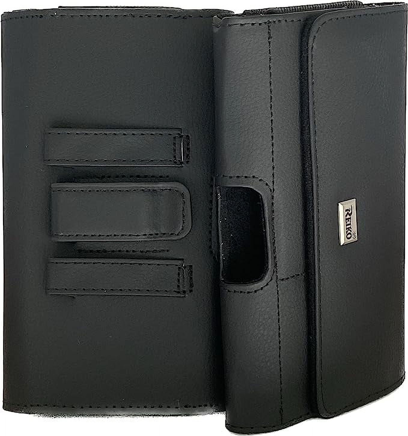 Horizontal Executive Leather Case with Extra Card Slot, Magnetic ...