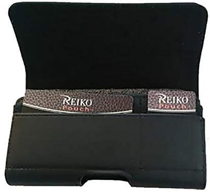 Executive Horizontal Leather Case for Verizon Orbic Wonder Phone with ...