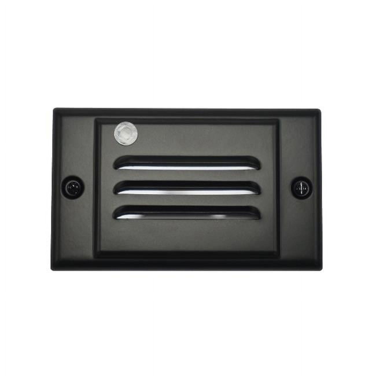 Horizontal Faceplate for LED Step Light with Photocell - Black ...