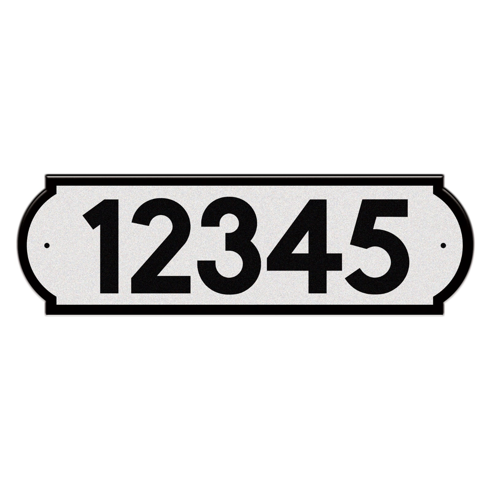 Horizontal Fancy Address Numbers for Outside, Custom, 911 Super ...