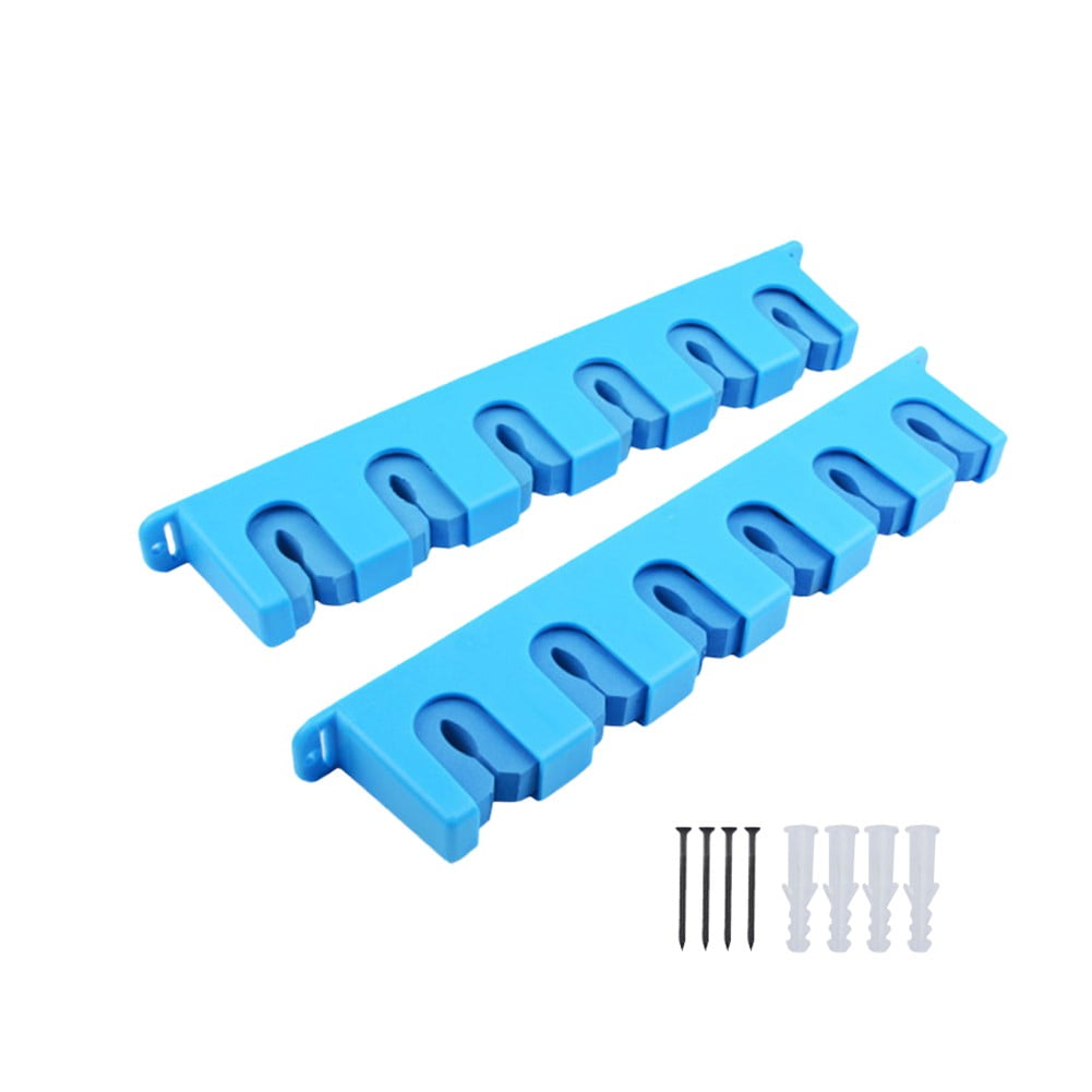 Horizontal Fishing Rod Holder ABS and EVA 6 Fishing Poles Rack Wall ...