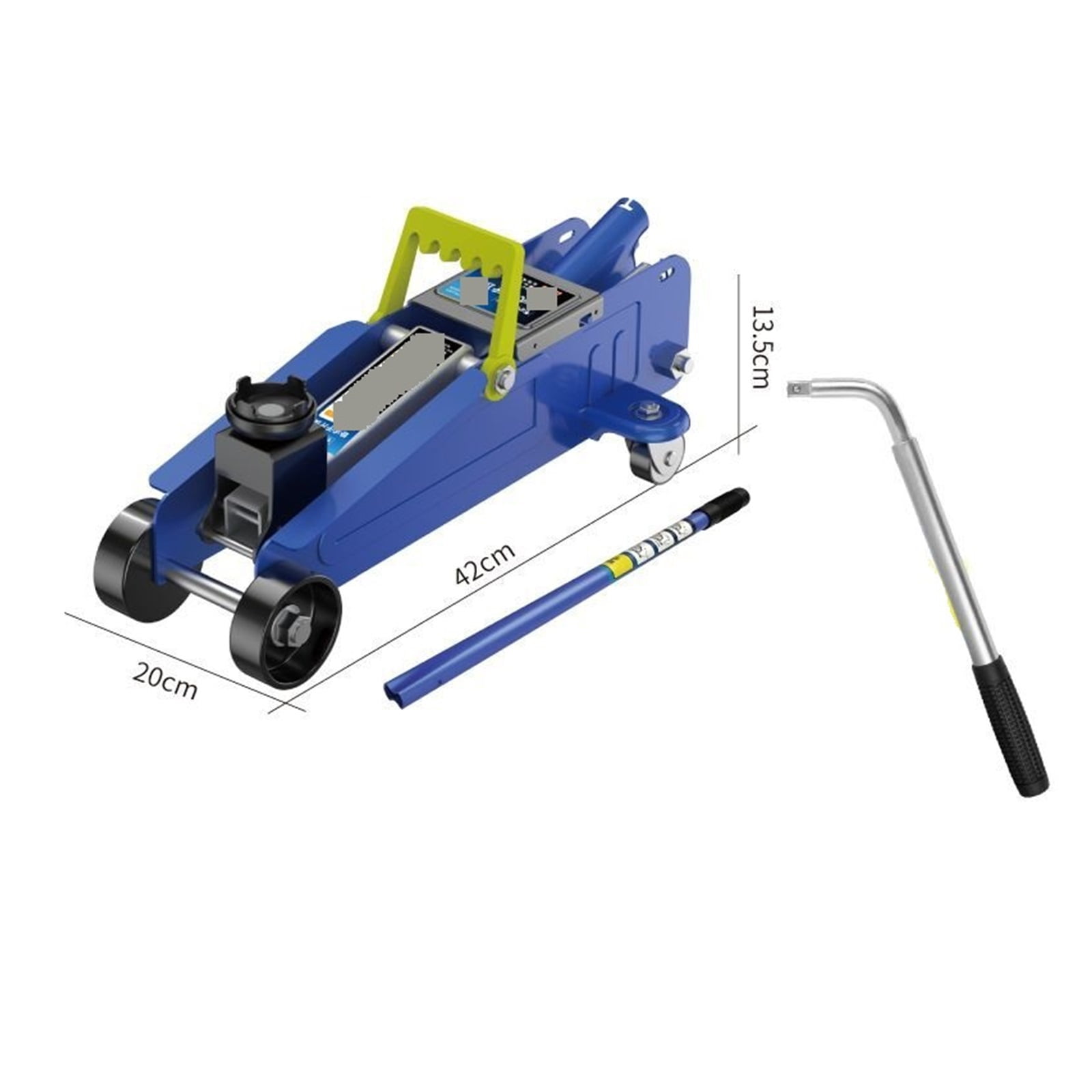 Horizontal Hydraulic Jack SUV Tire Changing Tool Car Oil Pressure 2 ...