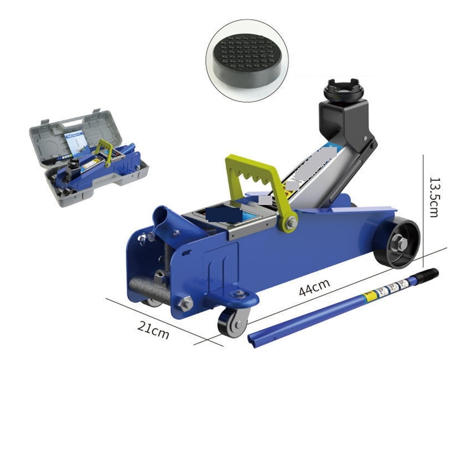 Horizontal Hydraulic Jack SUV Tire Changing Tool Car Oil Pressure 2 ...