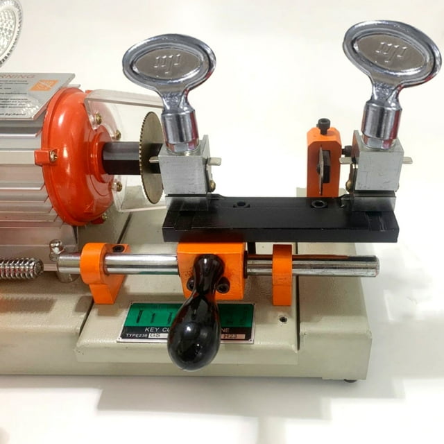 Horizontal Key Cutting and Duplicating Machine - Professional Car Key ...