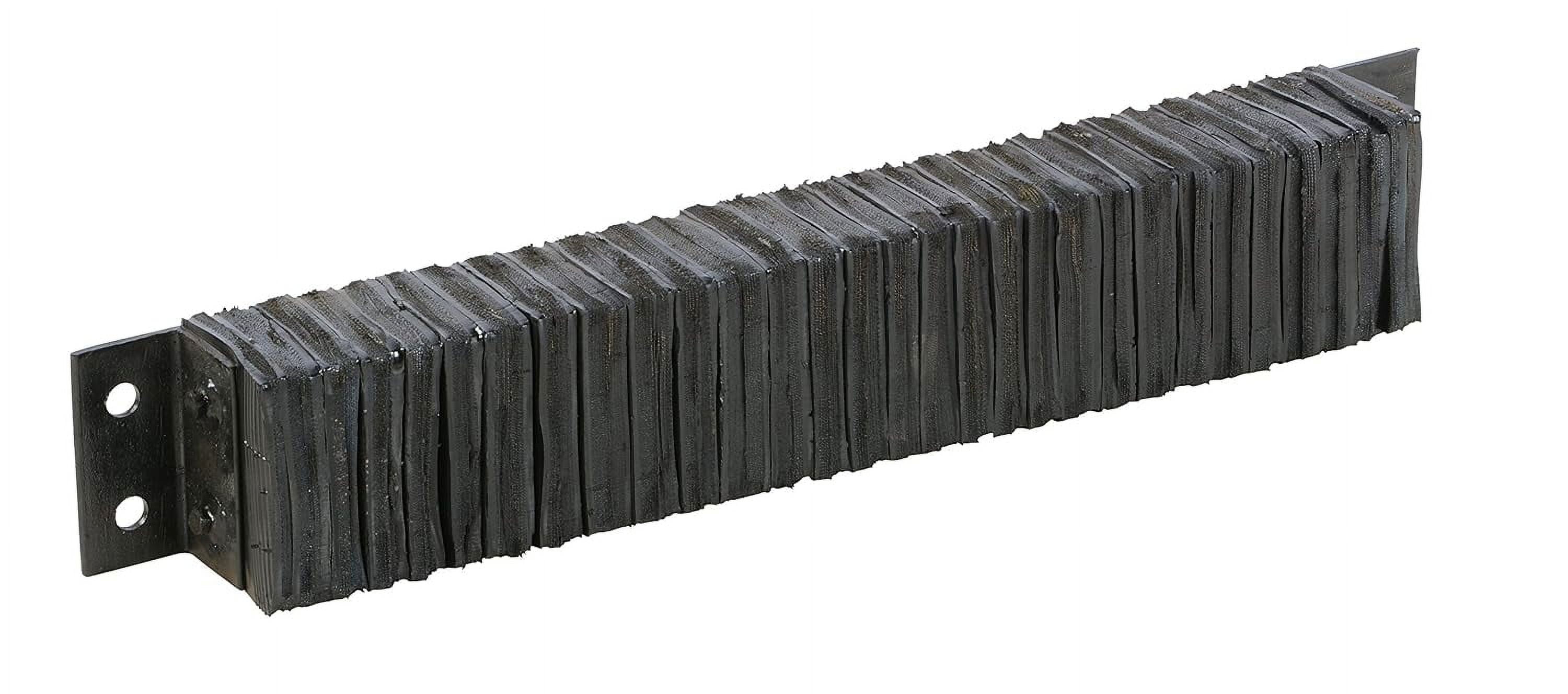 Horizontal Laminated Dock Bumper, Fabric Reinforced Rubber, Rectangular ...