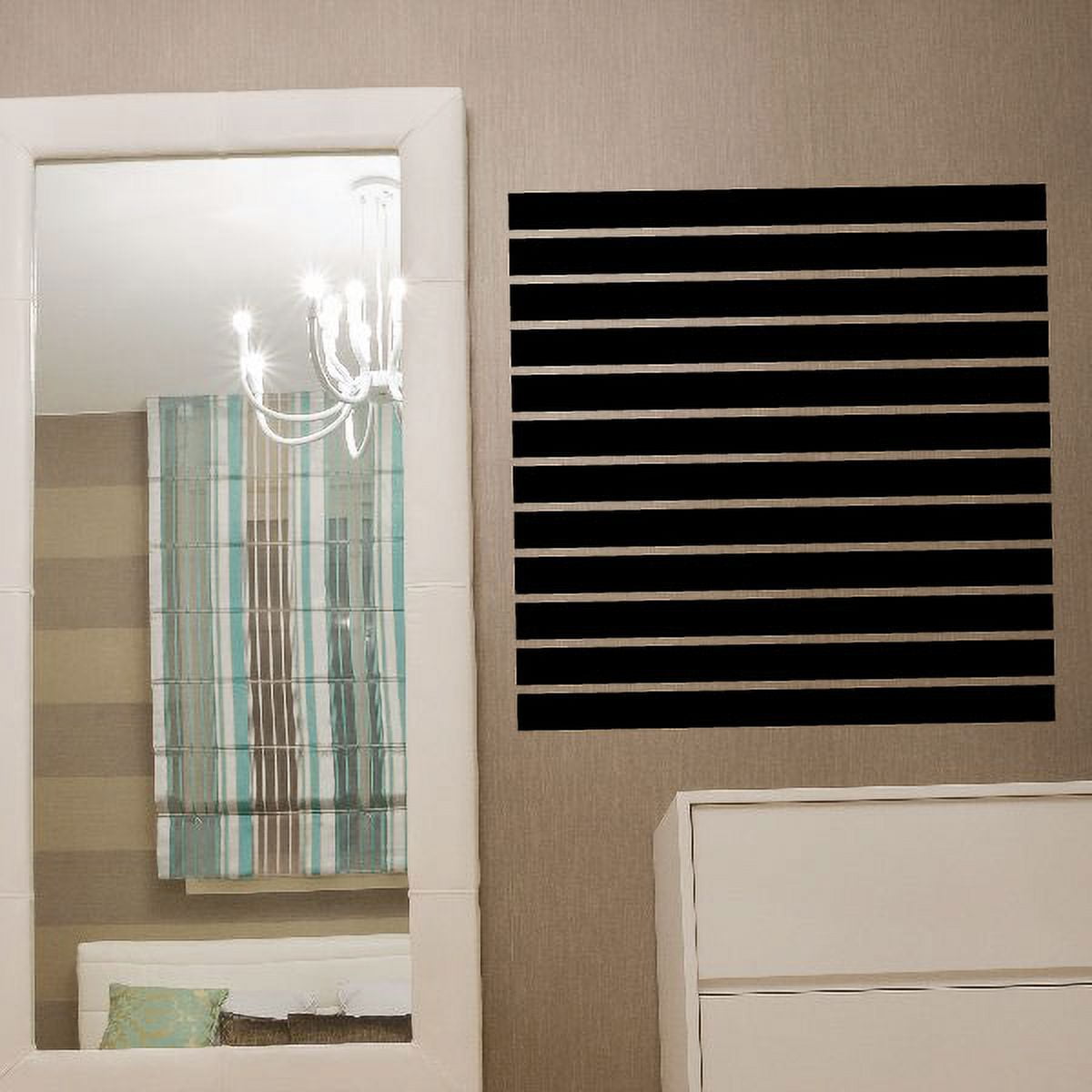 Horizontal Line Wall Pattern Wall Decal - Vinyl Decal - Car Decal ...
