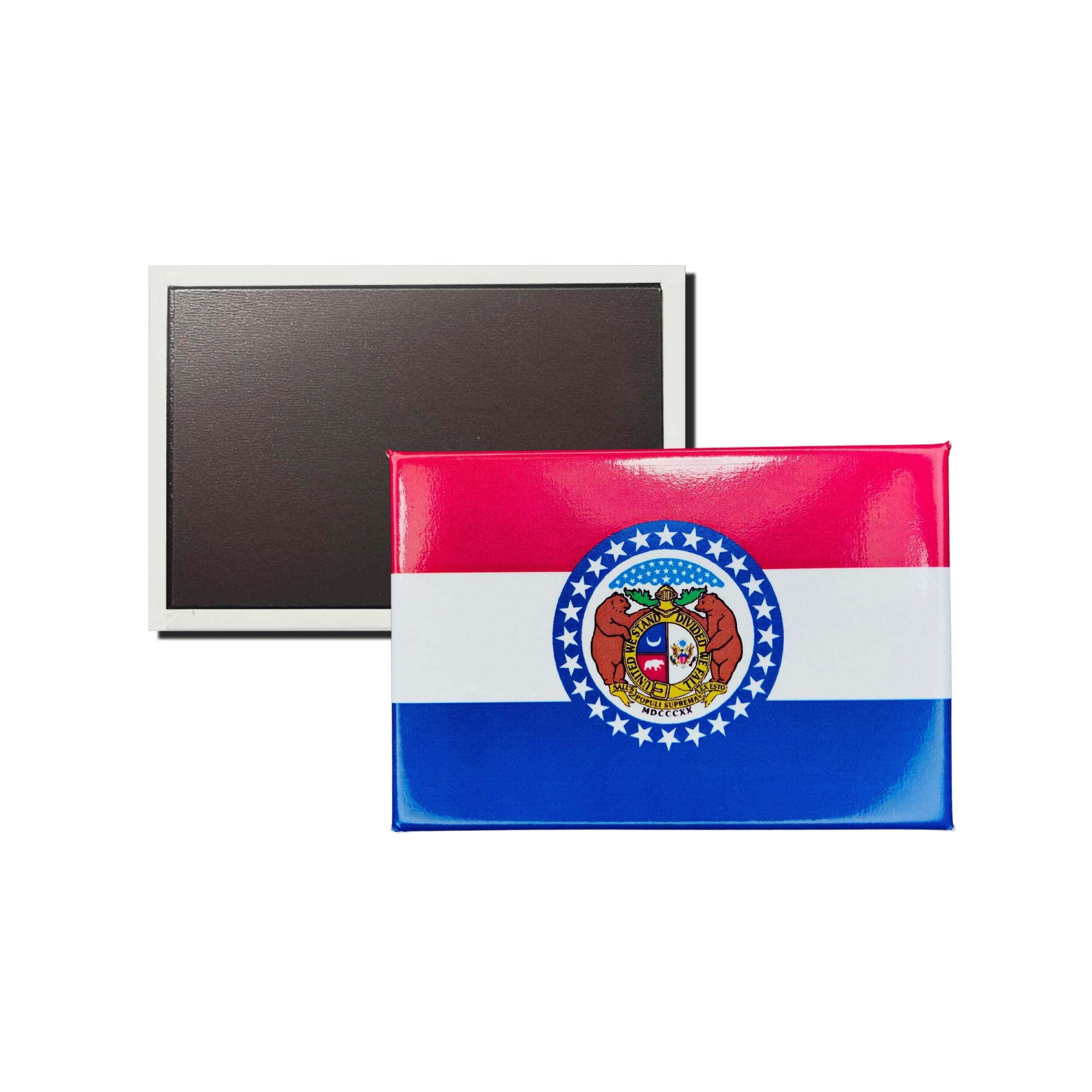 Horizontal Magnet - State Flag Missouri - USA | State Flag Magnet | USA ...