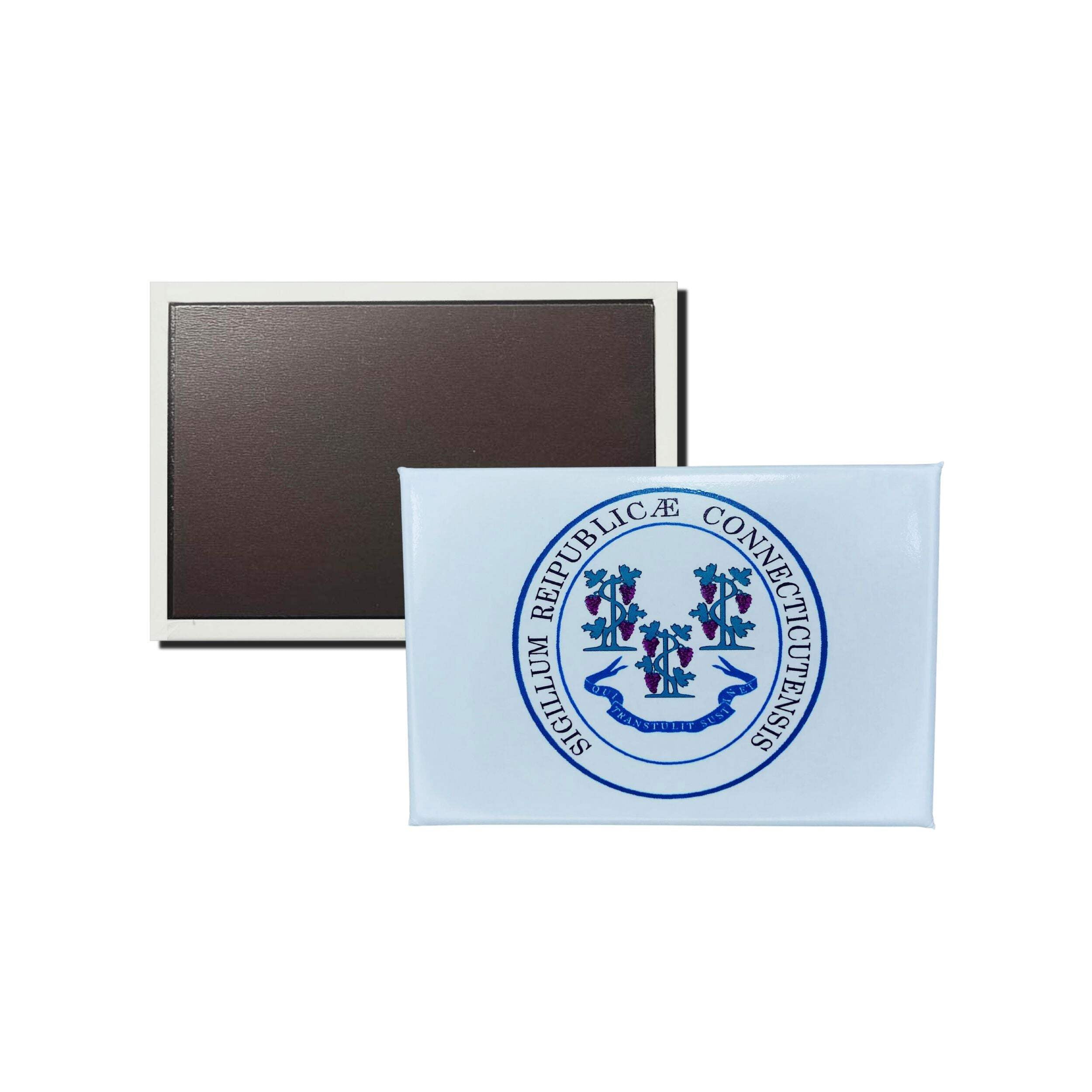 Horizontal Magnet - State Seal Connecticut - USA | Refrigerator Decor ...