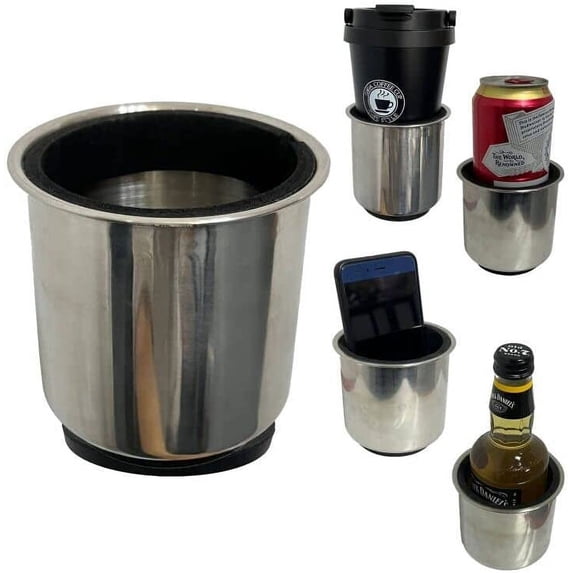 Horizontal Mounting Magnetic Cup Holder Beverage Holder Drink Holder ...