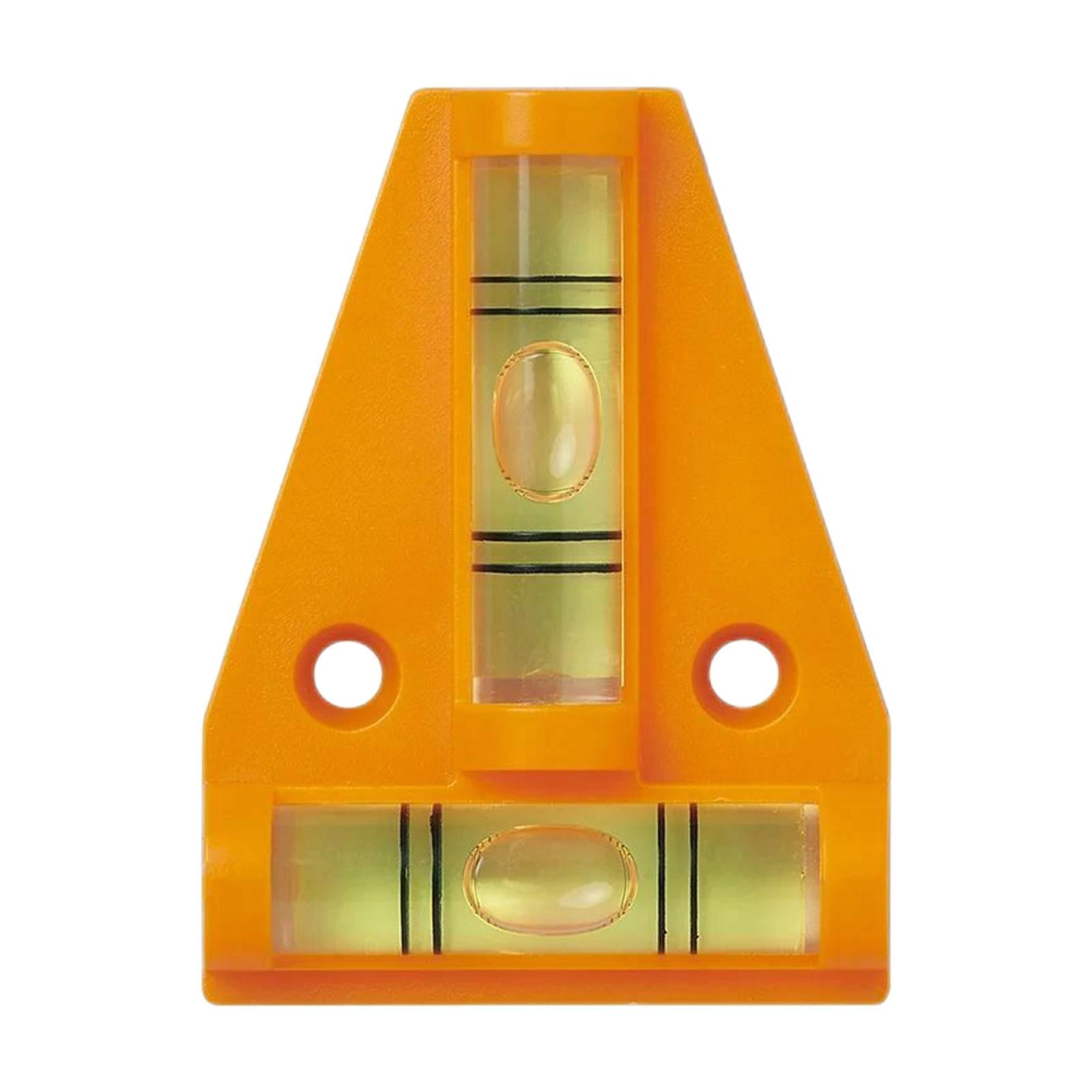 Horizontal Plastic Mini T Type Spirit Level T-Type Triangle ...