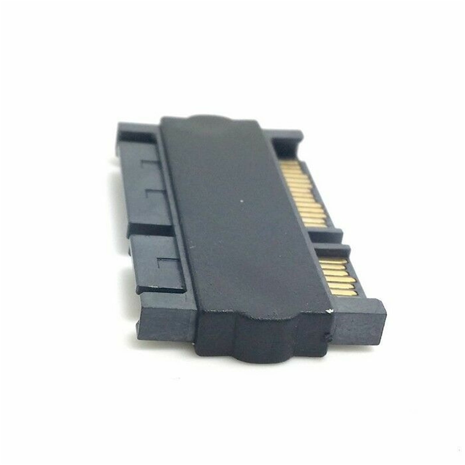 Horizontal SATA 22Pin Male to 22Pin Male Adapter ABS Plastic Shell ...