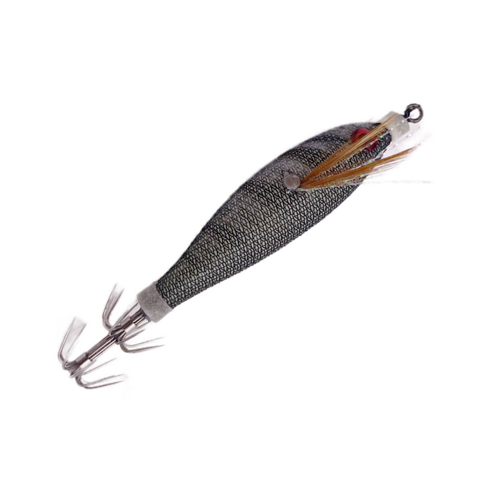 Horizontal Shrimp Hook Simulation Shrimp Fishing Lures Baits with Hooks ...