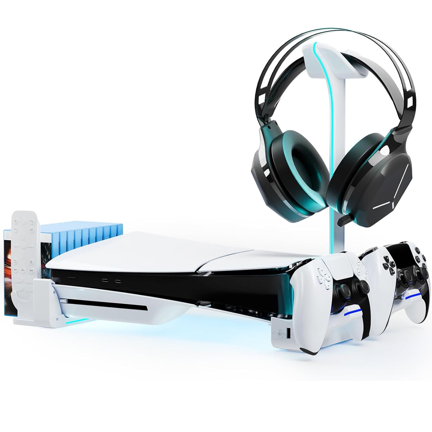 Horizontal Stand for PS5 Slim Disc & Digital Console, Playstation 5 ...