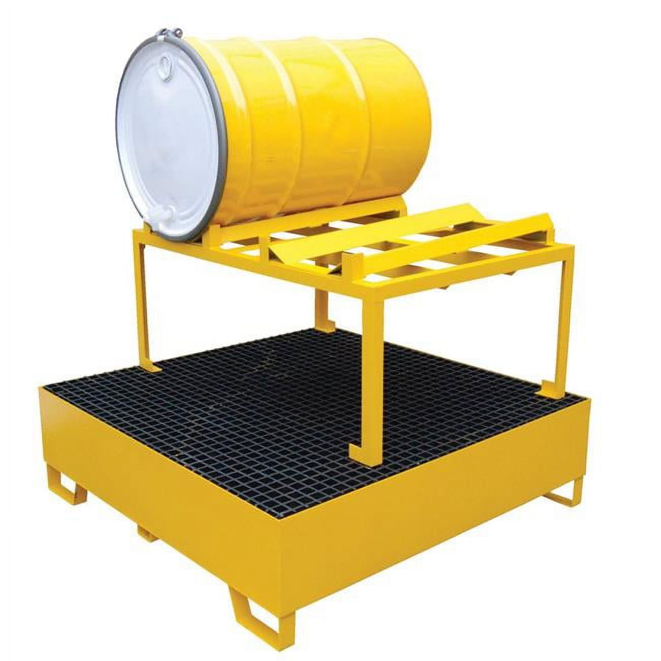 Horizontal Steel Retention Basin Cart, 2 Drum - 1200 lbs - Walmart.com