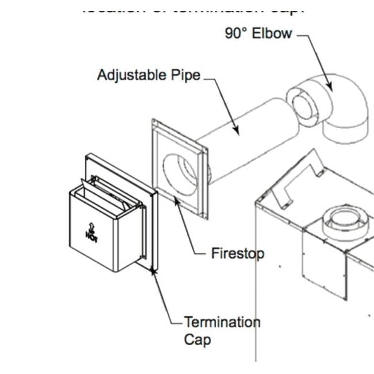 Horizontal Vent Termination Kit - Walmart.com