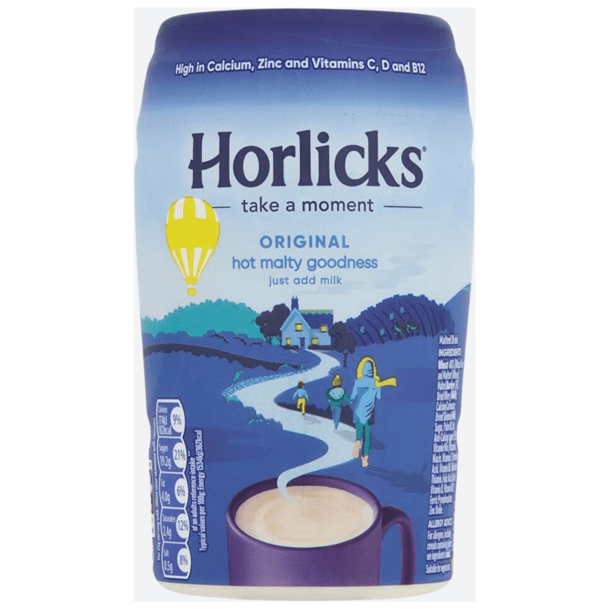 Horlicks Traditional Drink 300g-Original Hot Malty Goodness - Walmart.com