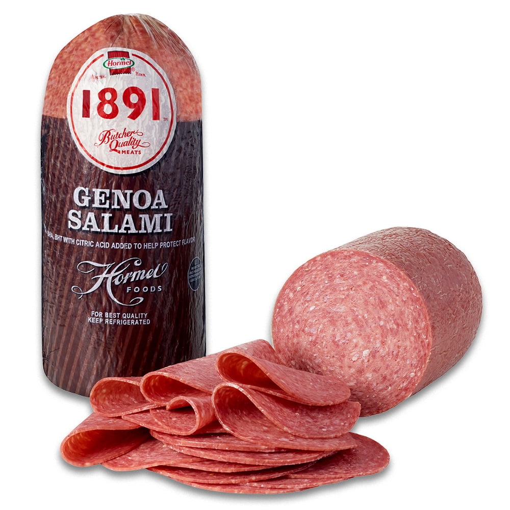 Hormel 1891 Deli-Sliced Salami, Genoa - Walmart.com
