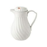 Hormel, HOR4022, Insulated White Swirl Carafe, 1 Each, White - Walmart.com