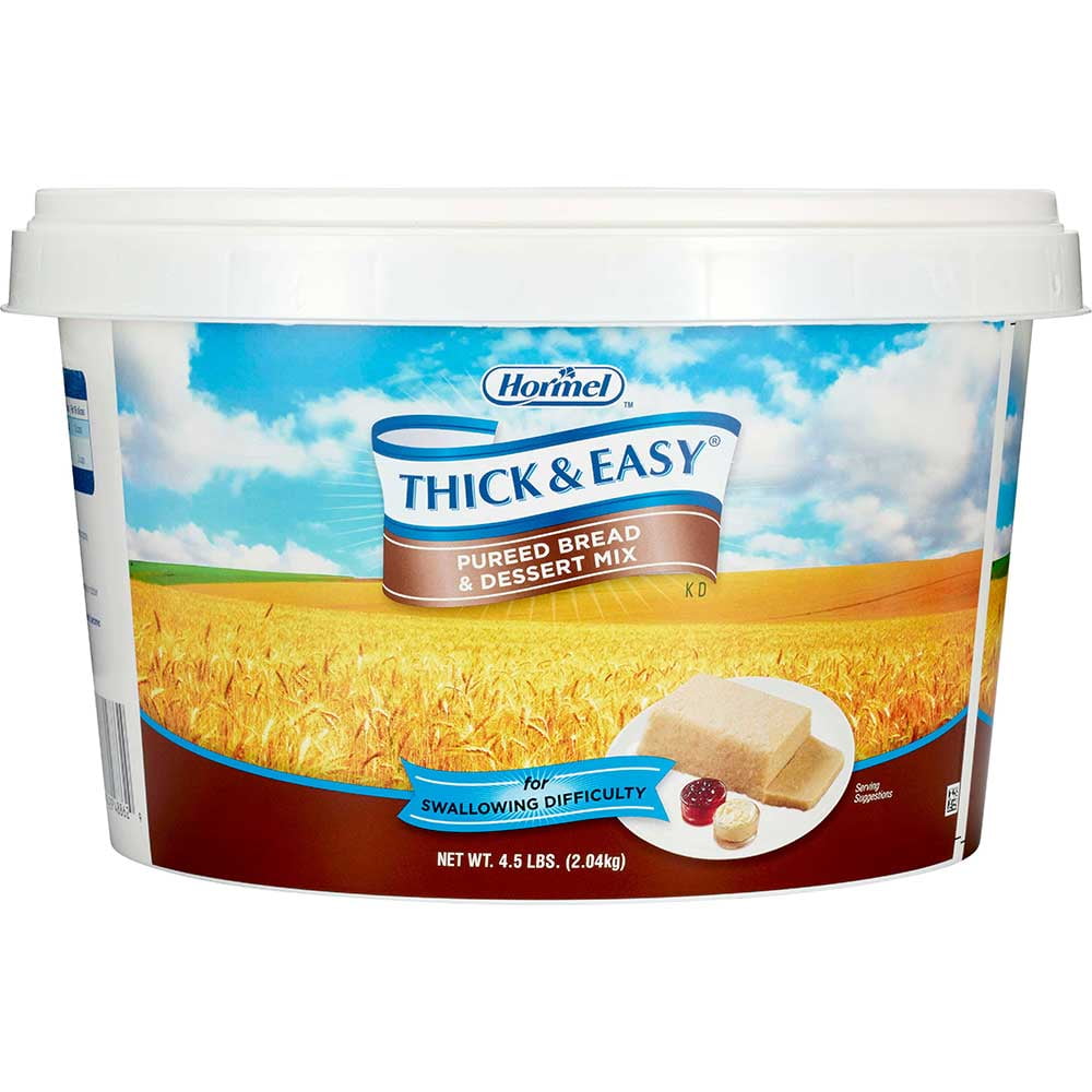 Hormel Health Labs Thick and Easy Pureed Bread Mix, 4.5 pound -- 2 per ...
