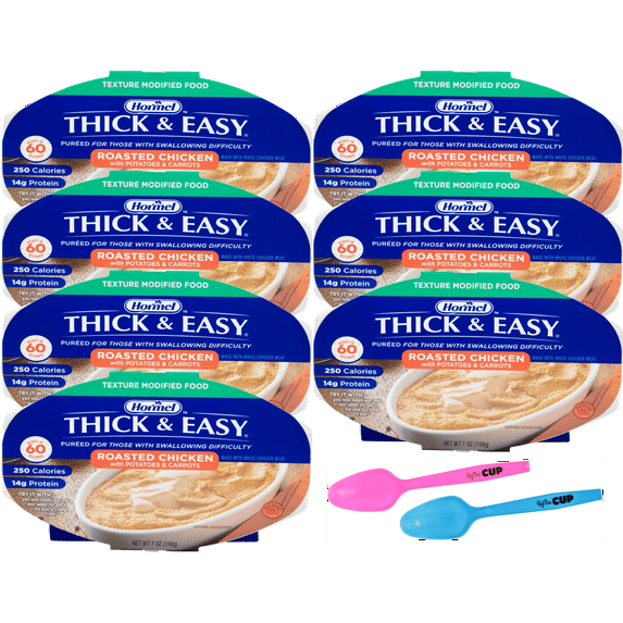 Hormel Thick & Easy Pureed Meals, Roasted Chicken with Potatoes and ...