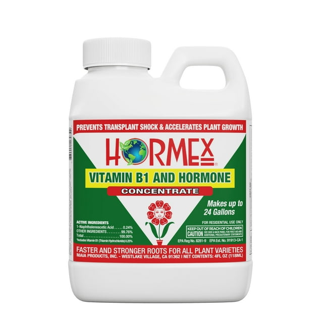 Hormex Vitamin B1 Rooting Hormone - Cutting Supplement, Plant Growth ...