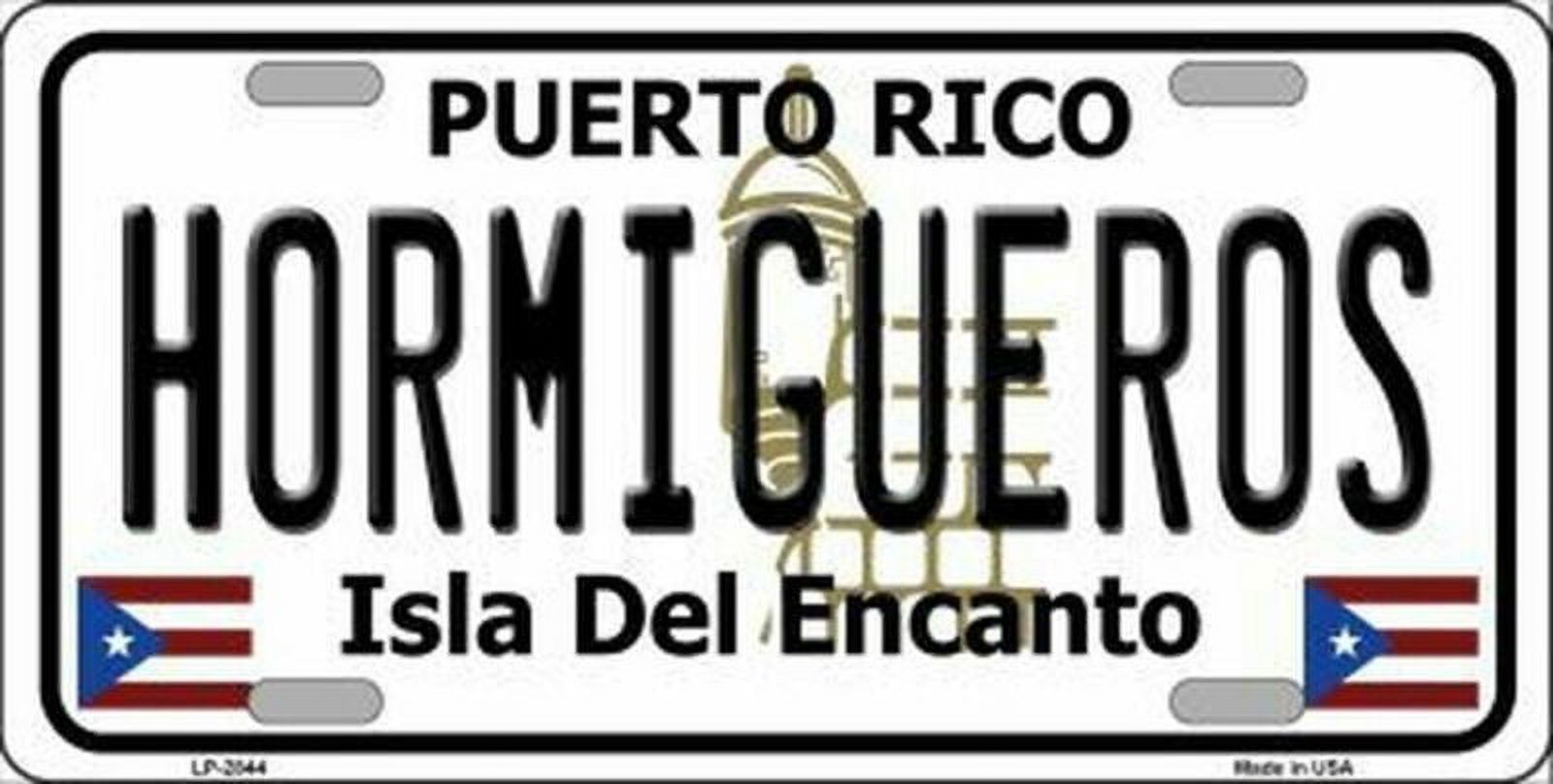 Hormiguesros Puerto Rico License Plate / Sign / Plaque - Aluminum ( 12 ...