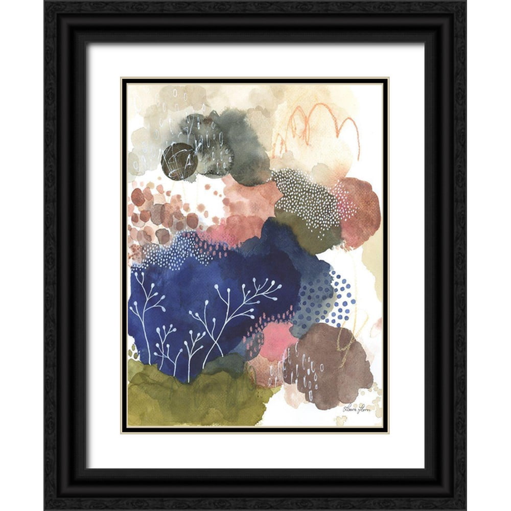 Horn, Laura 14x18 Black Ornate Wood Framed with Double Matting Museum ...