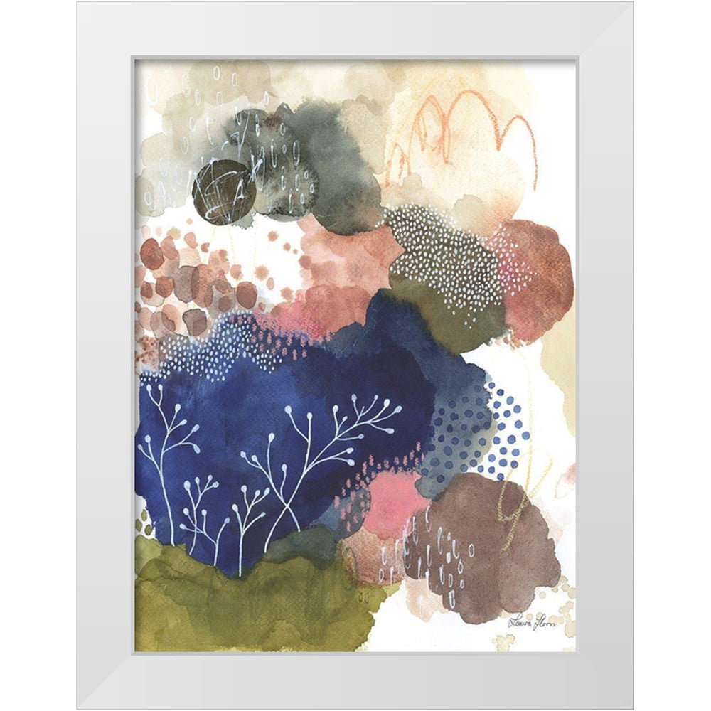 Horn, Laura 19x24 White Modern Wood Framed Museum Art Print Titled ...