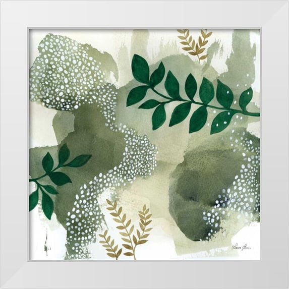 Horn, Laura 26x26 White Modern Wood Framed Museum Art Print Titled ...