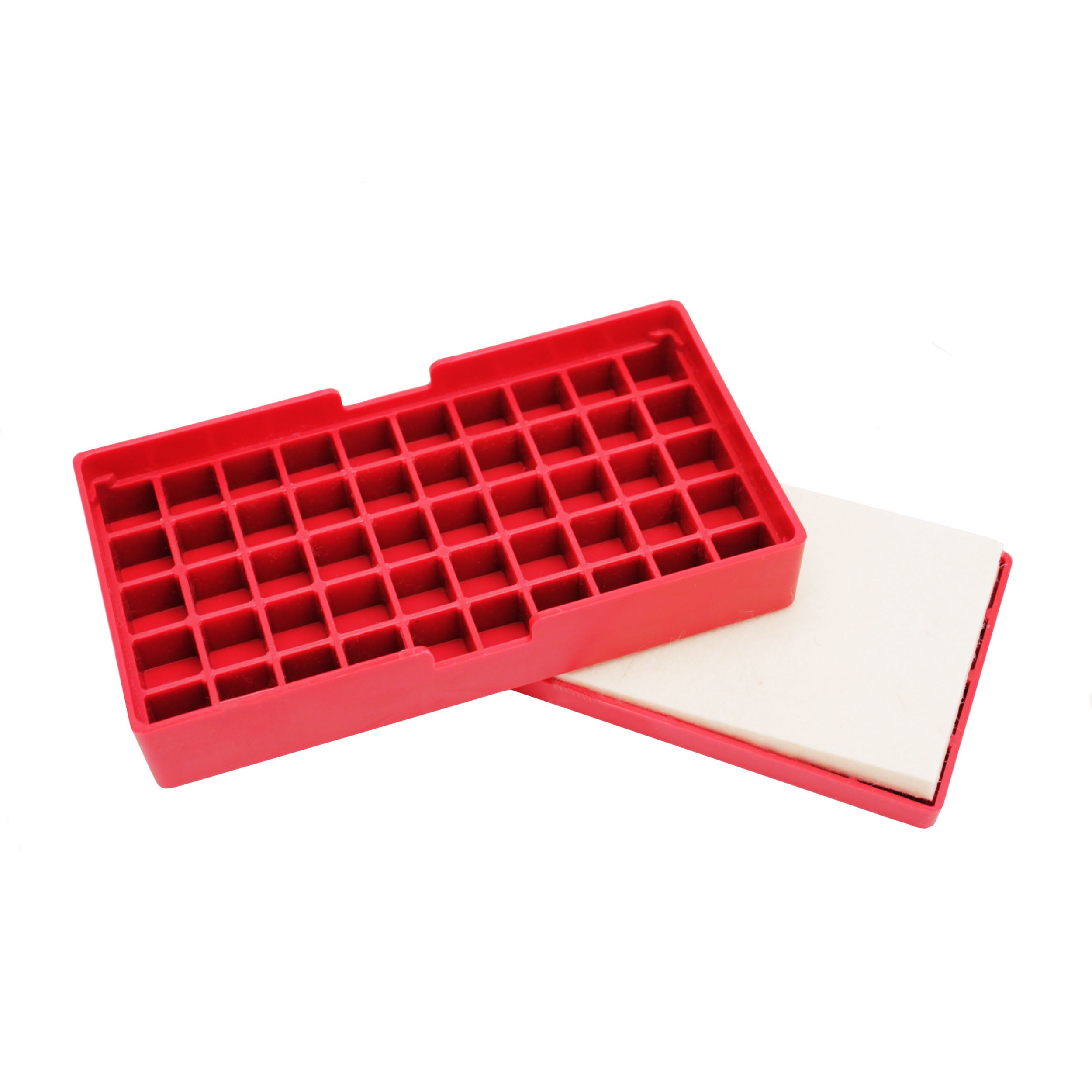 Hornady Case Lube Pad and Reloading Tray, Holds 50 Cases, Red - Walmart.com