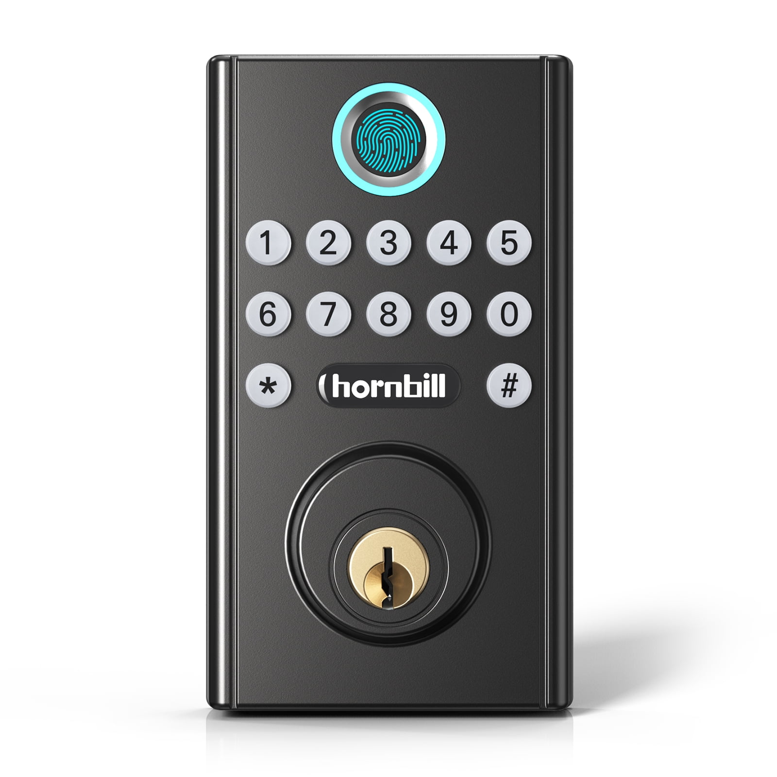 Hornbill Outdoor Smart Keyless Door Lock, Electronic Fingerprint ...