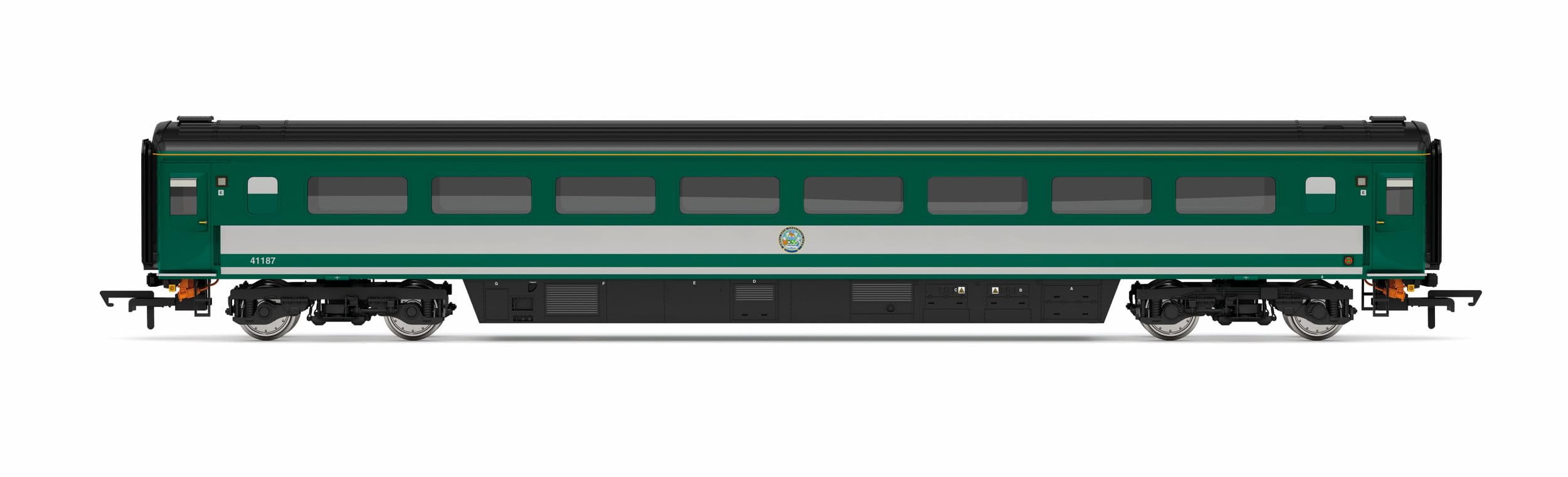 Hornby Coach Car - R40352B Rail Charter Services, Mk3 Trailer First ...