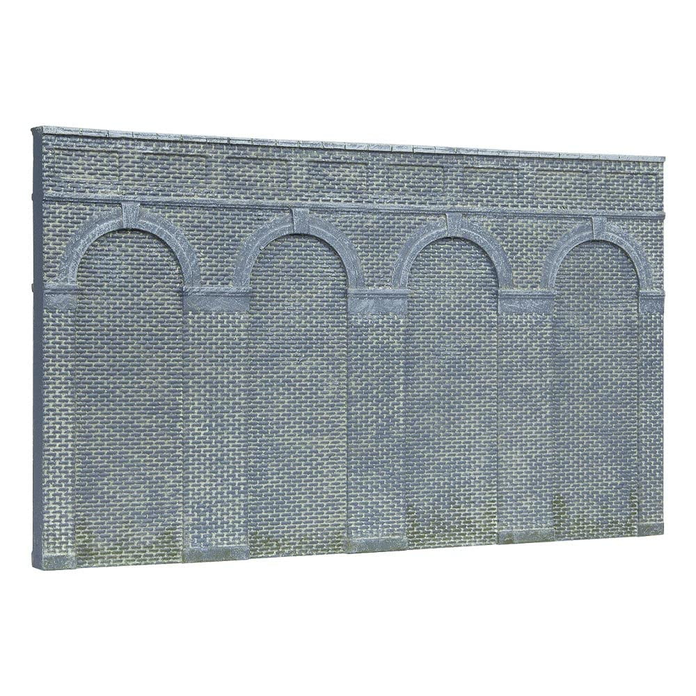 Hornby High Level Arched Retaining Walls x 2 (Engineers Blue Brick ...