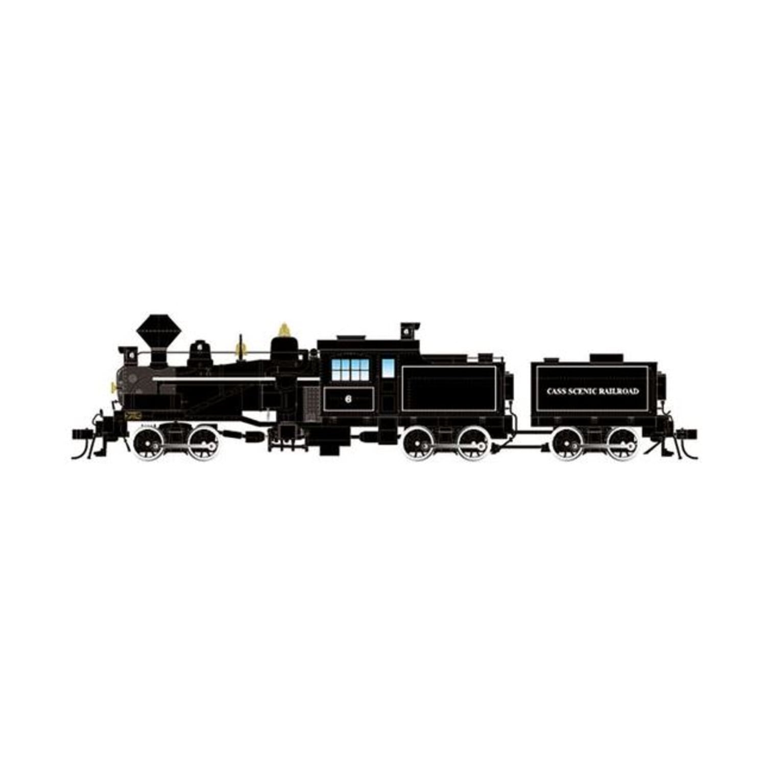 Hornby Hobbies Cass Scenic Railroad #6 - Heisler Steam Locomotive Ep ...