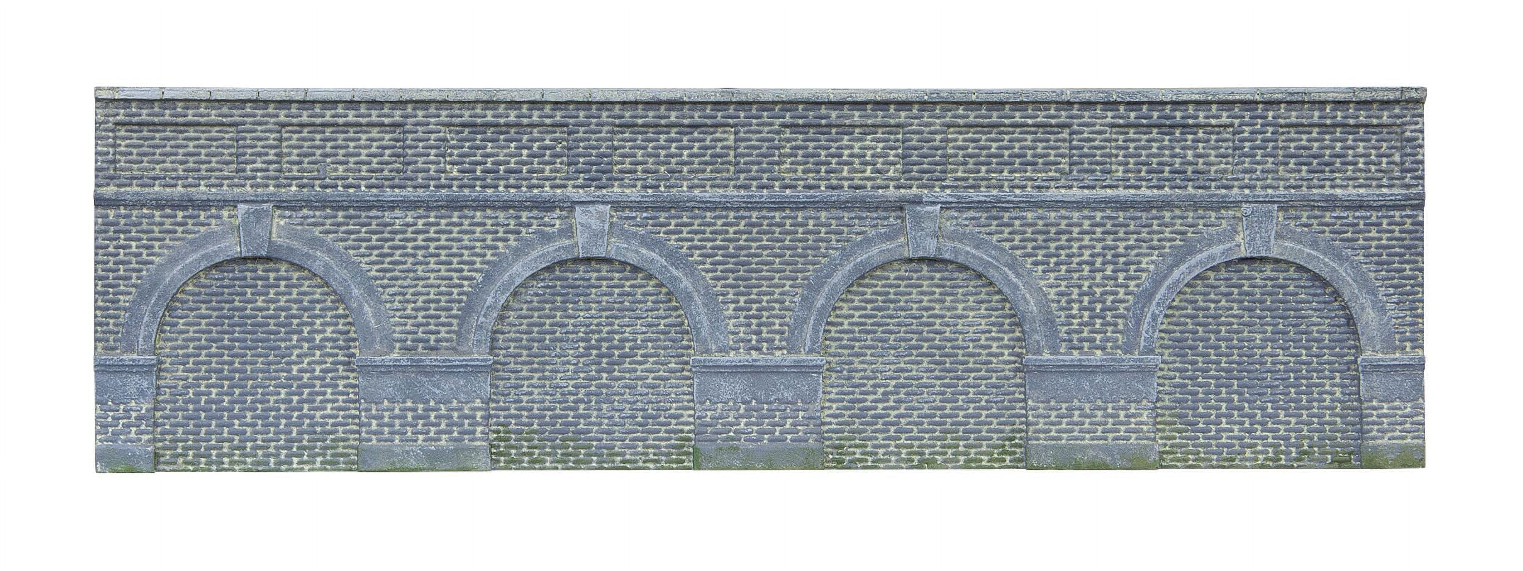 Hornby Low Level Arched Retaining Walls x2 (Engineers Blue Brick ...