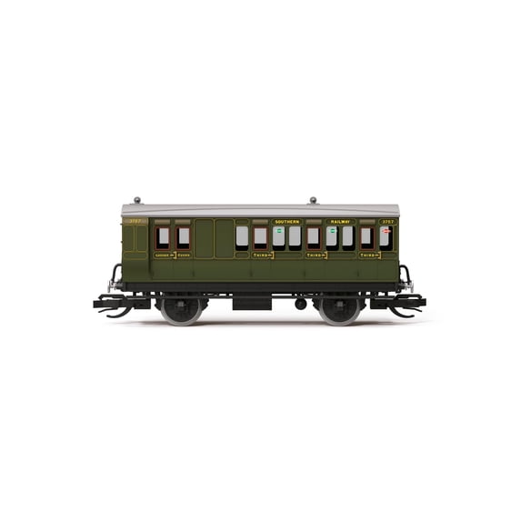 Hornby TT TT4053 SR 4 Wheel Coach 3rd Class Brake - Walmart.com