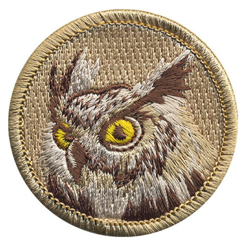 Horned Owl Scout Patrol Patch (Sew-on) - ClassB - Walmart.com