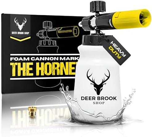 Hornet Foam Cannon for Pressure Washer - Wide Mouth Foamer for Car Wash ...