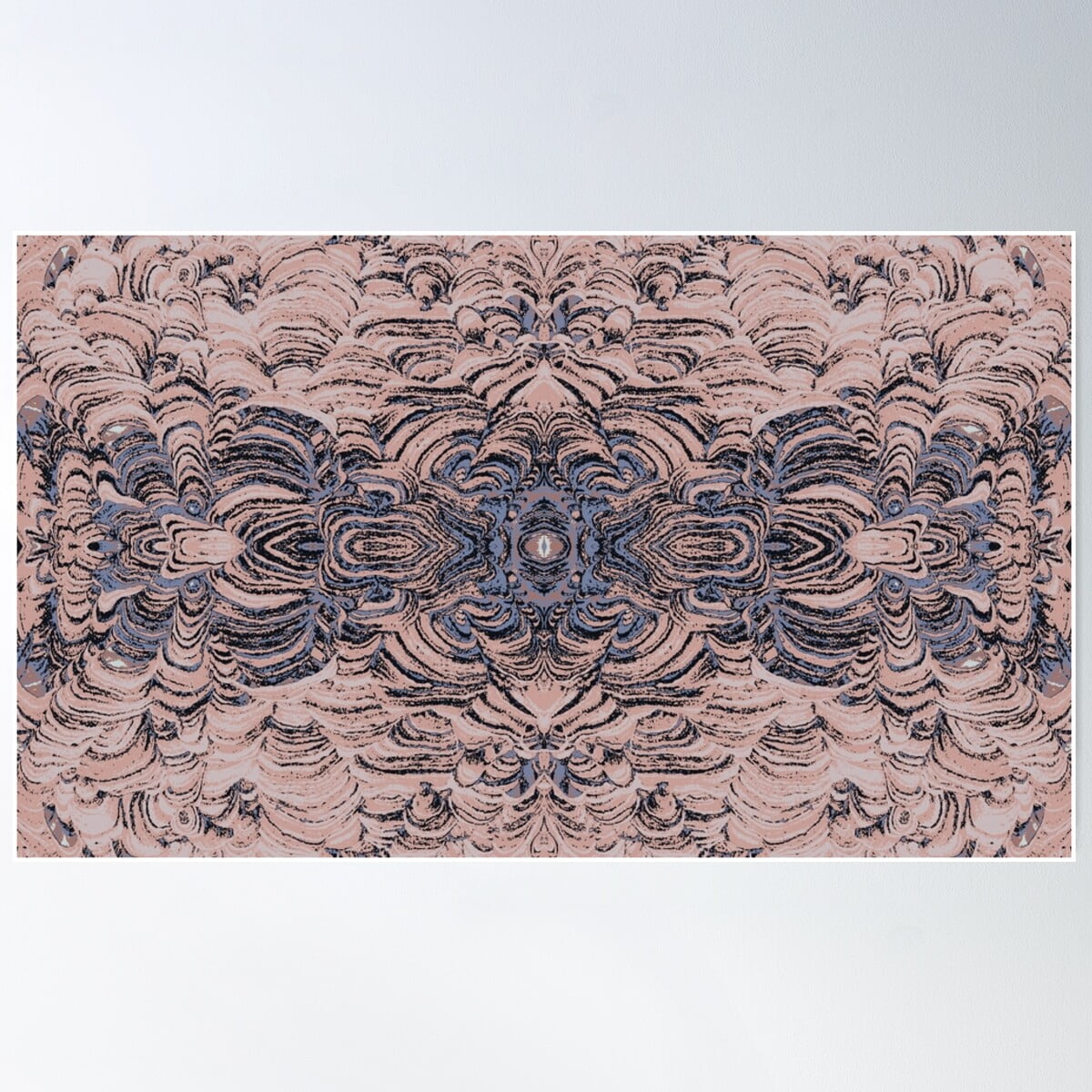 Hornet'S Nest Kaleidoscope - Rowley Poster Wall Art, Modern Wall Decor ...