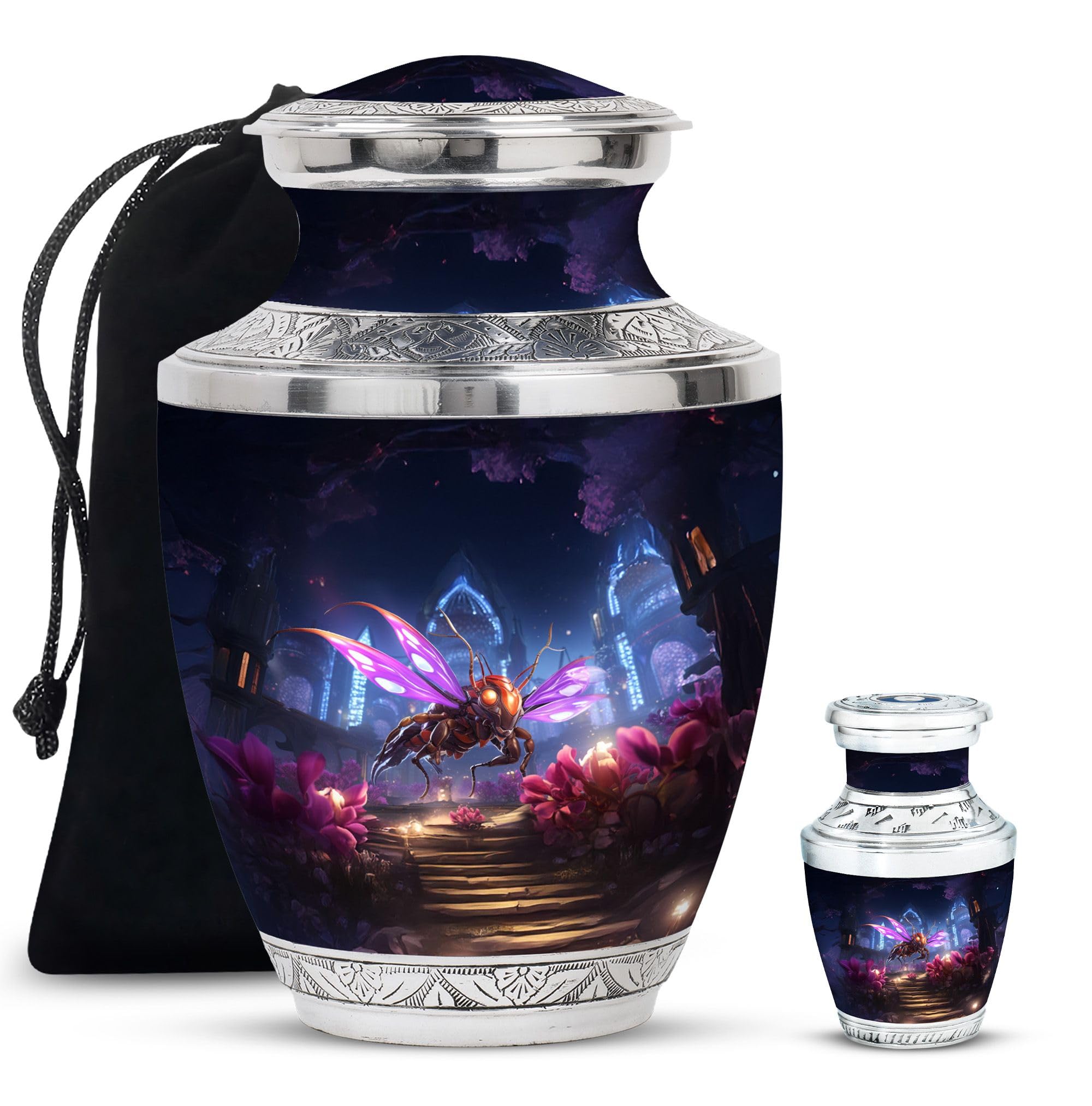 Hornets Bee Small Urn for Humans Ash, Cremation & Funeral Urns for ...