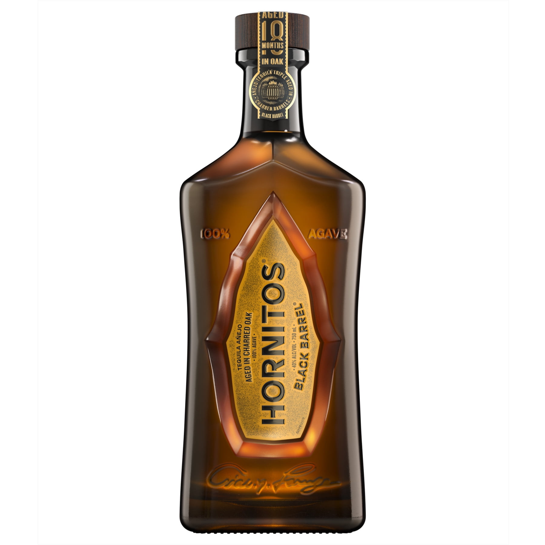 Hornitos Anejo Black Barrel Tequila, 750 ml Bottle, 40% ABV - Walmart.com