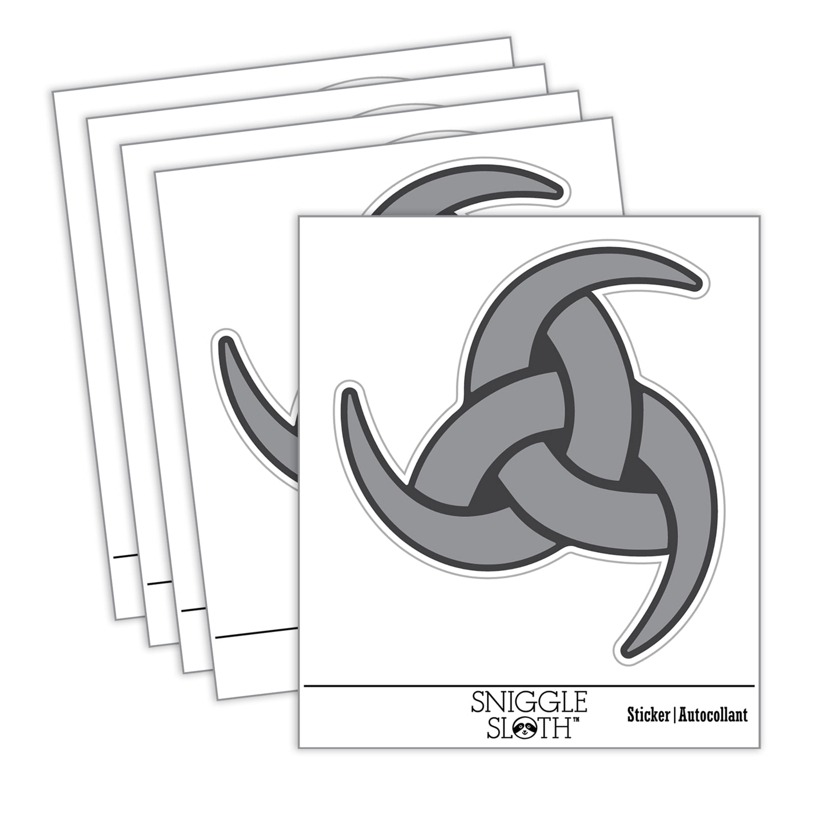 Horns of Odin Triple Viking Symbol Car Window Bumper Water Bottle Phone ...