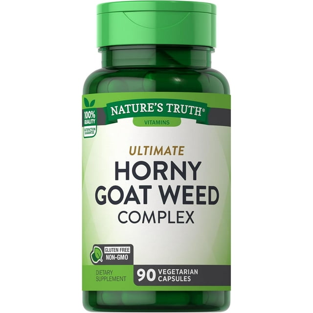 Horny Goat Weed Complex | 90 Capsules | With Maca Root | Supplement for ...