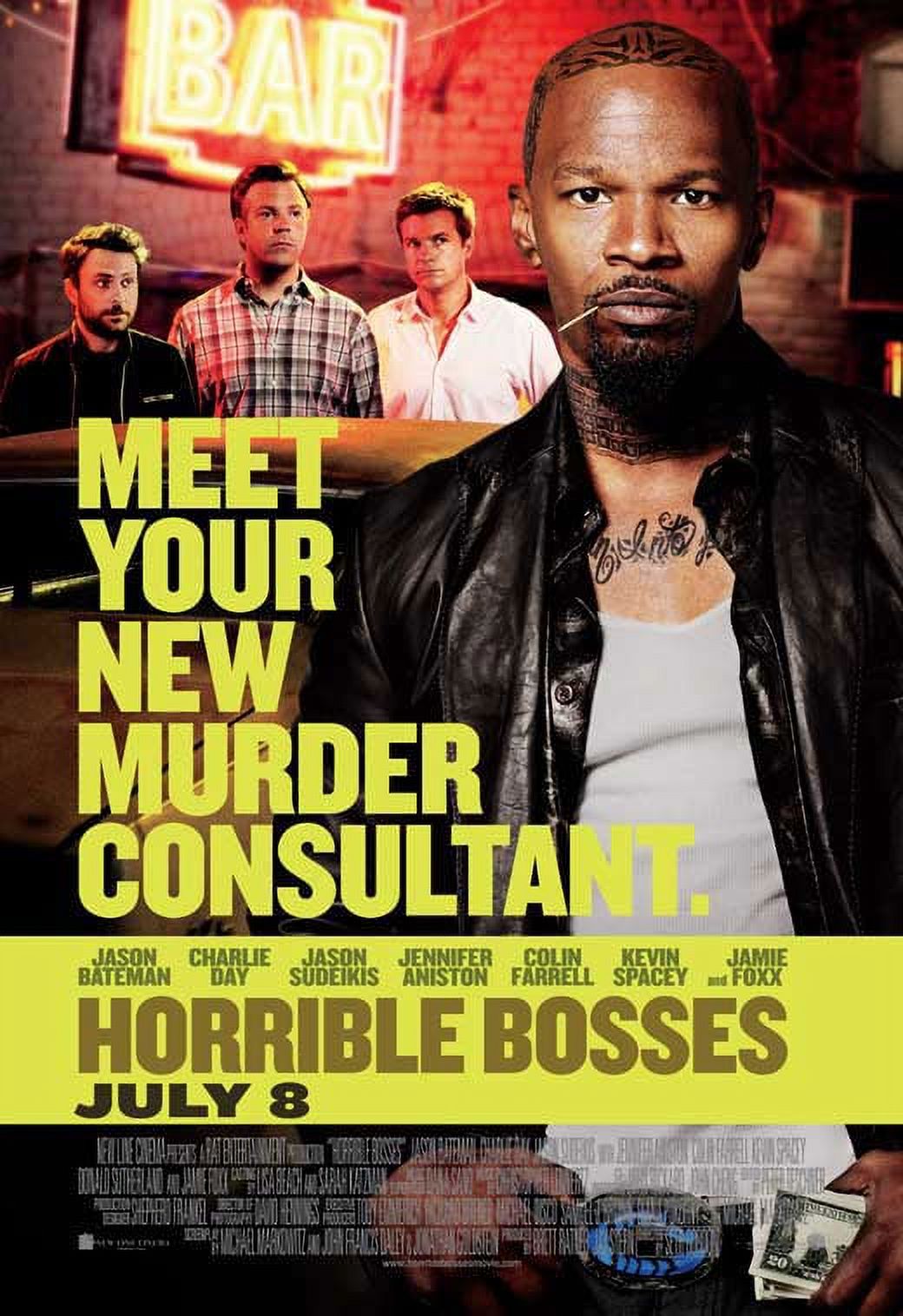 Horrible Bosses - movie POSTER (Style C) (27" x 40") (2011) - Walmart.com