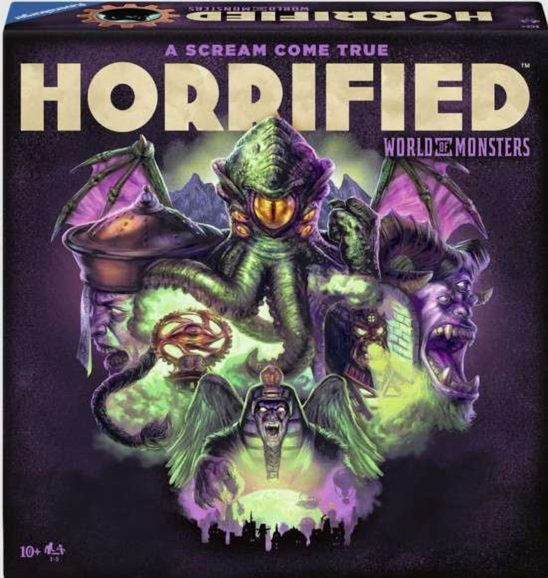 Ravensburger Horrified Games - World of Monsters - Strategy Board Game ...