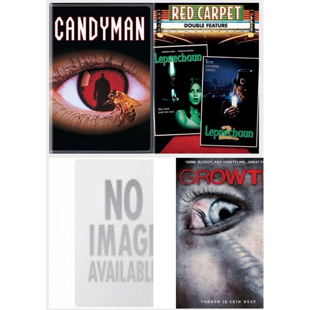 Horror 4 Pack DVD Bundle: Candyman, 2 Movies: Leprechaun / Leprechaun 2 ...
